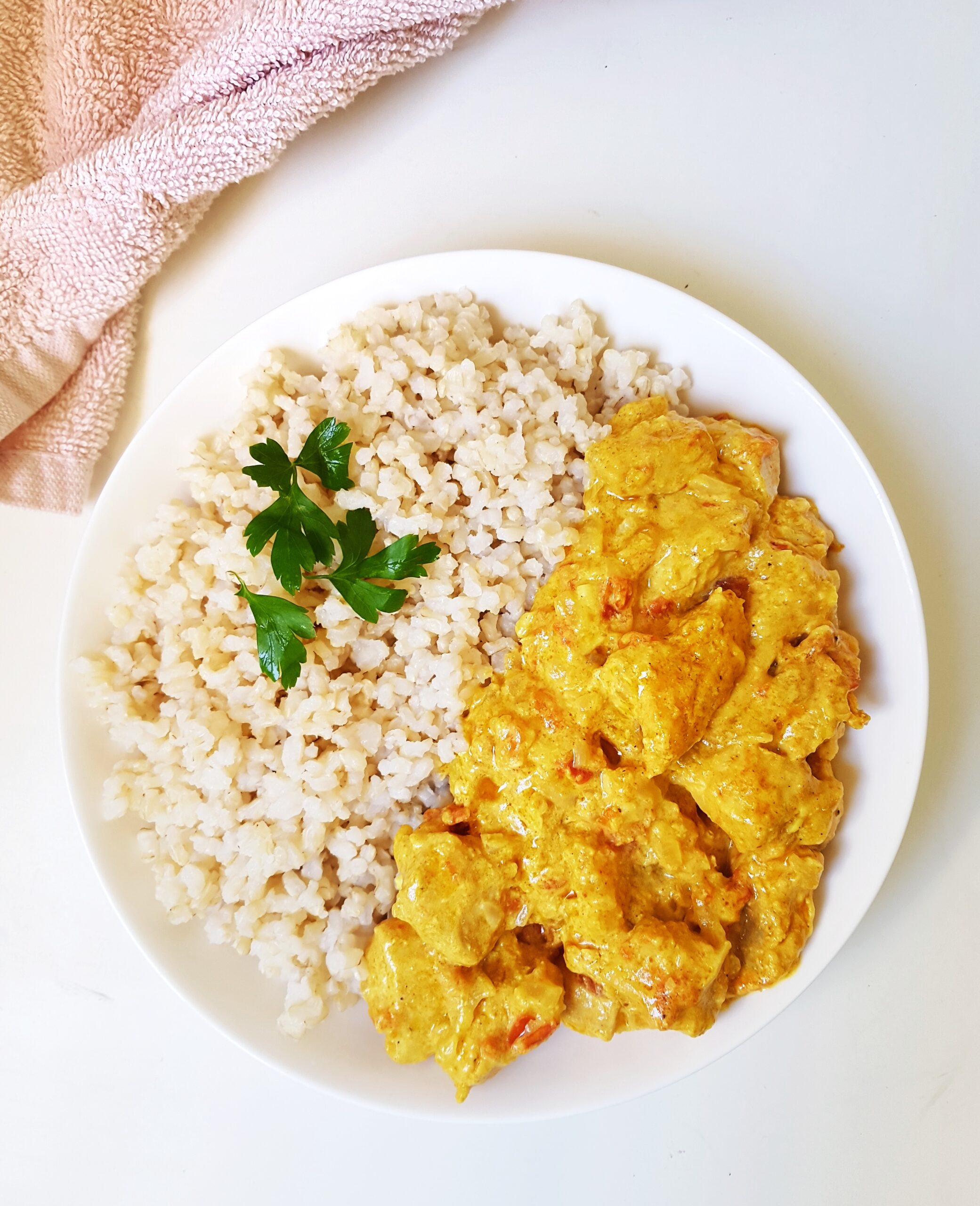 CHICKEN CURRY WITH RICE - Your Kitchen Lab